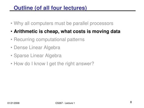 ppt parallelism and locality in matrix computations cs berkeley