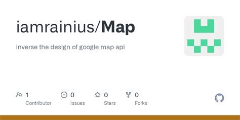 GitHub Iamrainius Map Inverse The Design Of Google Map Api