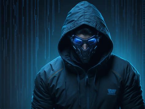 premium ai image cyber security hacker