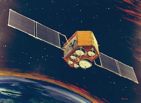 Esa Orbital Test Satellite Ots Artists Impression