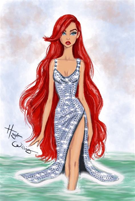 Hayden Williams Fashion Illustrations Disney Princess Fashion Hayden