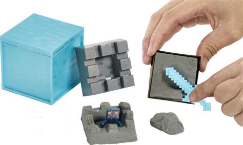 Minecraft Mini Mining Figure With Sword Toys R Us Canada