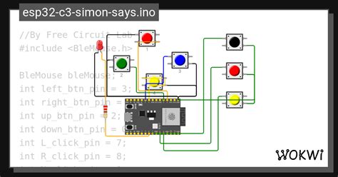 Simon Says ESP C Copy Wokwi ESP STM Arduino Simulator