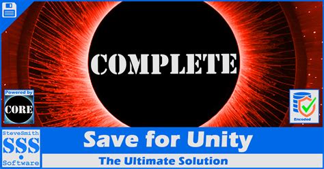 save for unity complete utilities tools unity asset store