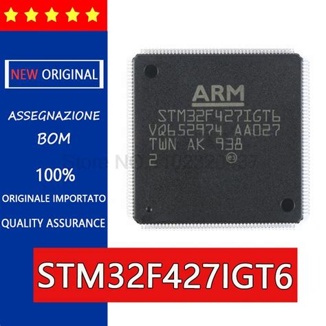 Original STM F IGT LQFP Bit MCU ARM Microcontroller Chip Micro Controller LQFP