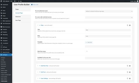 User Profile Builder Overview Jetengine Crocoblock