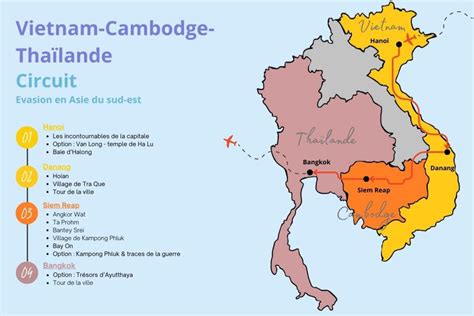 Circuit Privatif Evasion En Asie Du Sud Est Vietnam Cambodge