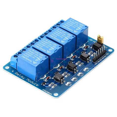 V FOUR Channel Relay Module With Optocoupler For PIC AVR DSP ARM Arduino EUR PicClick FR