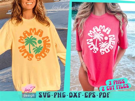 Summer Mom Png Svg Mom Shirt Svg Mom Needs Sun Summer Svg Etsy