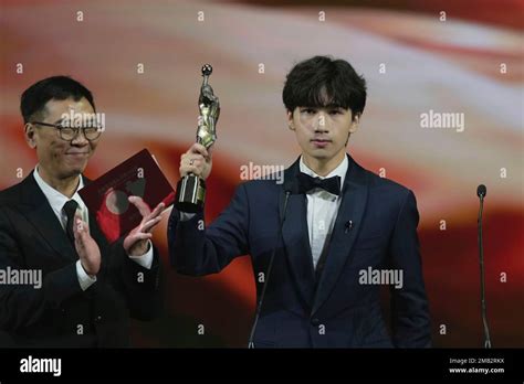 Hong Kong Actor Fung Ho Yeung Celebrates After Winning The Best