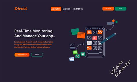 Direct Ui On Behance