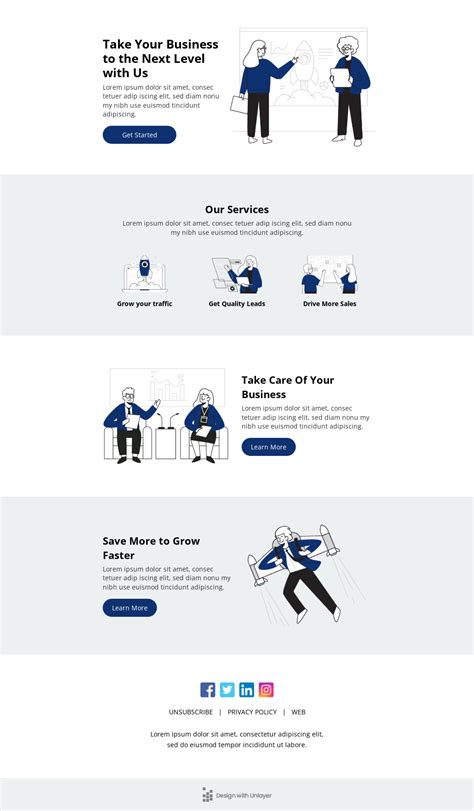 Product Hacks Email Template Unlayer