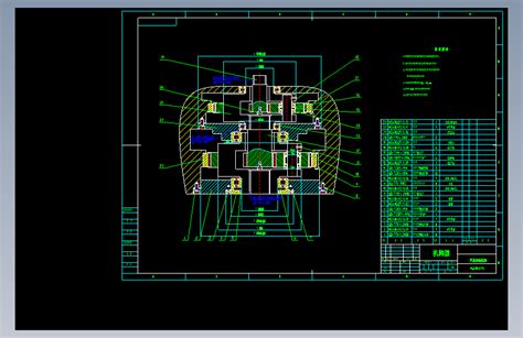 Mg400 930 Awd型交流电牵引采煤机牵引部设计autocad 2004模型图纸下载 懒石网