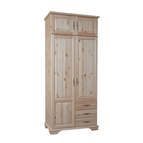 Шкаф 2 х створчатый с ящиками Брусно