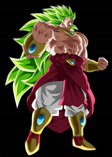 Broly Lssj3 In Dragon Ball Heroes By Wdspaulobg On Deviantart