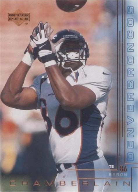 2000 Upper Deck Byron Chamberlain 70 For Sale Online Ebay