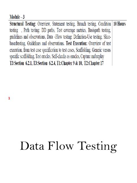 st mod3 chapter10 dataflowtesting part1 pdf applied mathematics