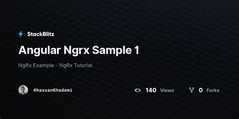 Angular Ngrx Sample Stackblitz