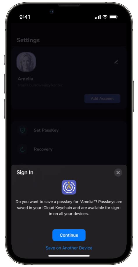 IOS IPadOS MacOS Ventura Zoho OneAuth Authenticator