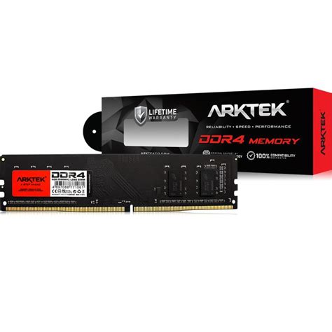 Arktek 4gb Ddr4 2666mhz 12v Cl17 Desktop Memory Geewiz