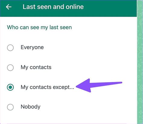 How To Hide Whatsapp Online Status From Specific Contacts Guiding Tech