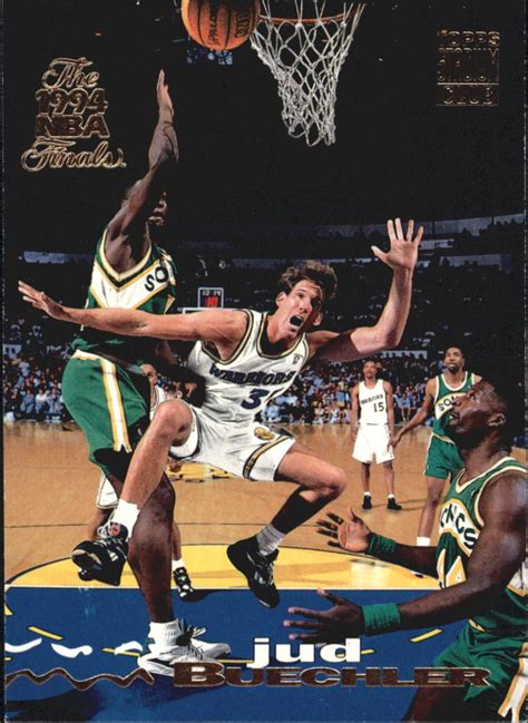 1993 94 Stadium Club Super Teams Nba Finals 45 Jud Buechler Nm Mt