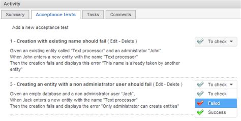 Icescrum Acceptance Test States Icescrum