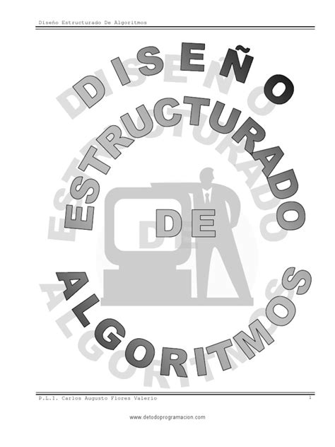 Diseño Estructurado De Algoritmos Pdf Algoritmos Lenguaje De