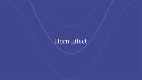 Horn Effect φαινόμενο του κεράτου Τι είναι και πώς μας επηρεάζει