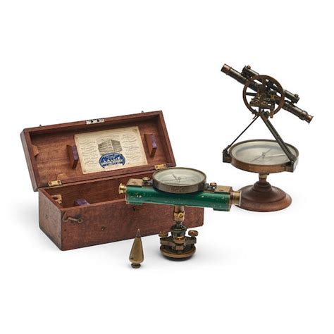 Bonhams Skinner W And Le Gurley Surveyors Railroad Compass And