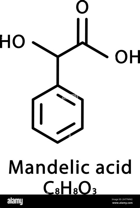 Mandelic Acid Structural Formula