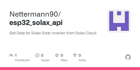 Github Nettermann90 Esp32 Solax Api Get Data For Solax Solar
