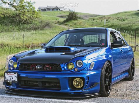 2002 Subaru Impreza Wrx Awd 4dr Sedan 20l 4cyl Turbo 5m With 18x85