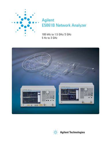 E B Network Analyzer Agilent Technologies Life Sciences And Chemical PDF Catalogs