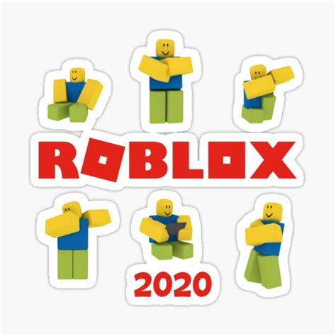 Pegatinas Personaje Roblox Redbubble