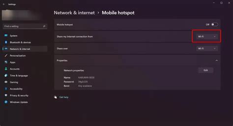 How To Create Mobile Hotspot In Windows 11