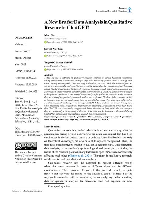 Pdf A New Era For Data Analysis In Qualitative Research Chatgpt