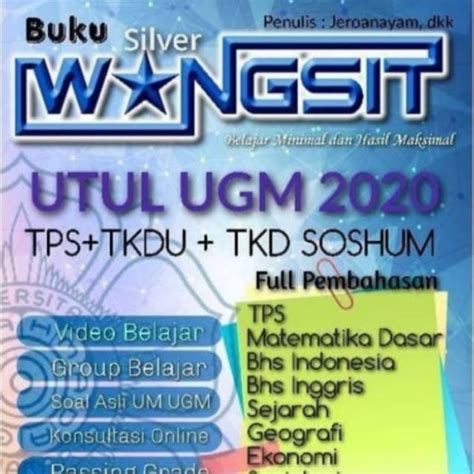 Jual Buku Wangsit Silver Utul UGM TPS TKDU TKD Soshum Shopee Indonesia