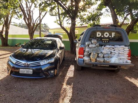 Dupla é presa em depósito de drogas 58 quilos de cocaína pasta