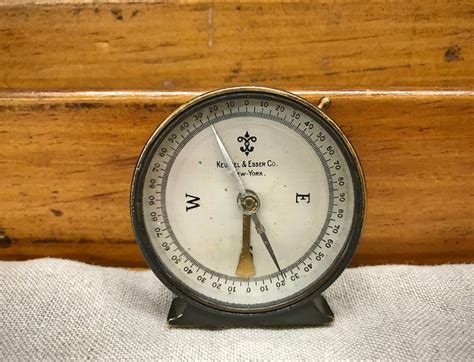 Keuffel And Esser Compass And Inclinometer Antique Compass Etsy