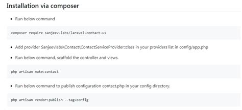Ready Made Contact Us Form With Spam Protection For Laravel