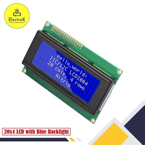 Lcd 2004 Display Blue Backlight Electroxbd