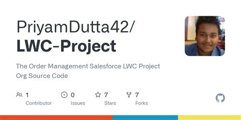 GitHub PriyamDutta42 LWC Project The Order Management Salesforce LWC