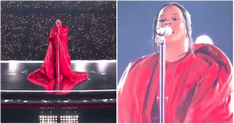 Super Bowl Lvii Rihanna Praised For Doing Half Time Show Alone