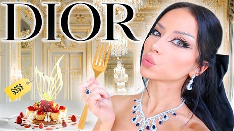 Eating At The Dior Restaurant In Paris Youtube