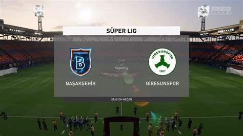 Başakşehir FK vs Giresunspor 31 10 2022 Süper Lig FIFA 23 YouTube