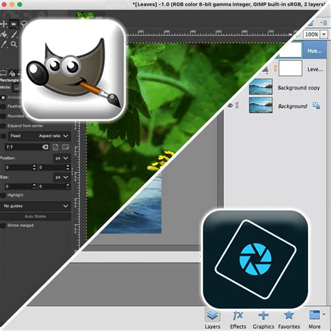 Gimp Vs Photoshop Acetofone