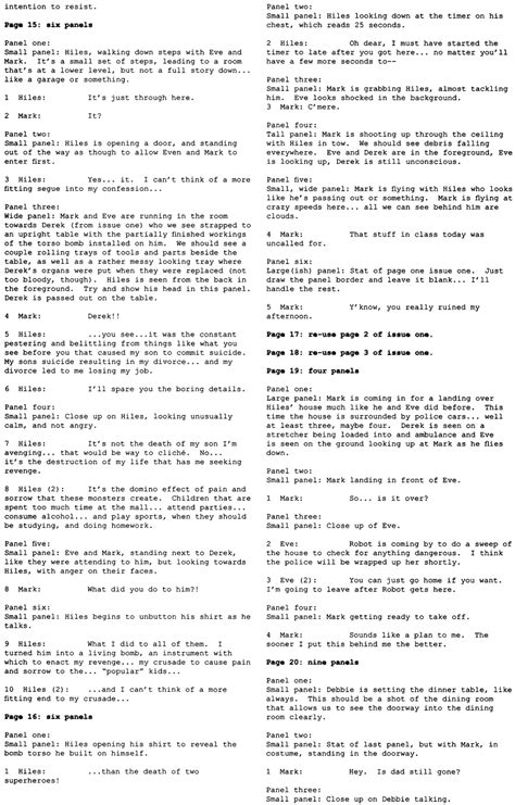 Invincible Script Book Full Read Invincible Script Book Full Comic