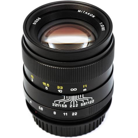 Zhongyi Mitakon Creator 85mm F 2 Lens For Nikon Mount Miyamondo