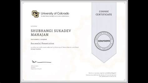 Shubhangi Mahajan On Linkedin Coursera